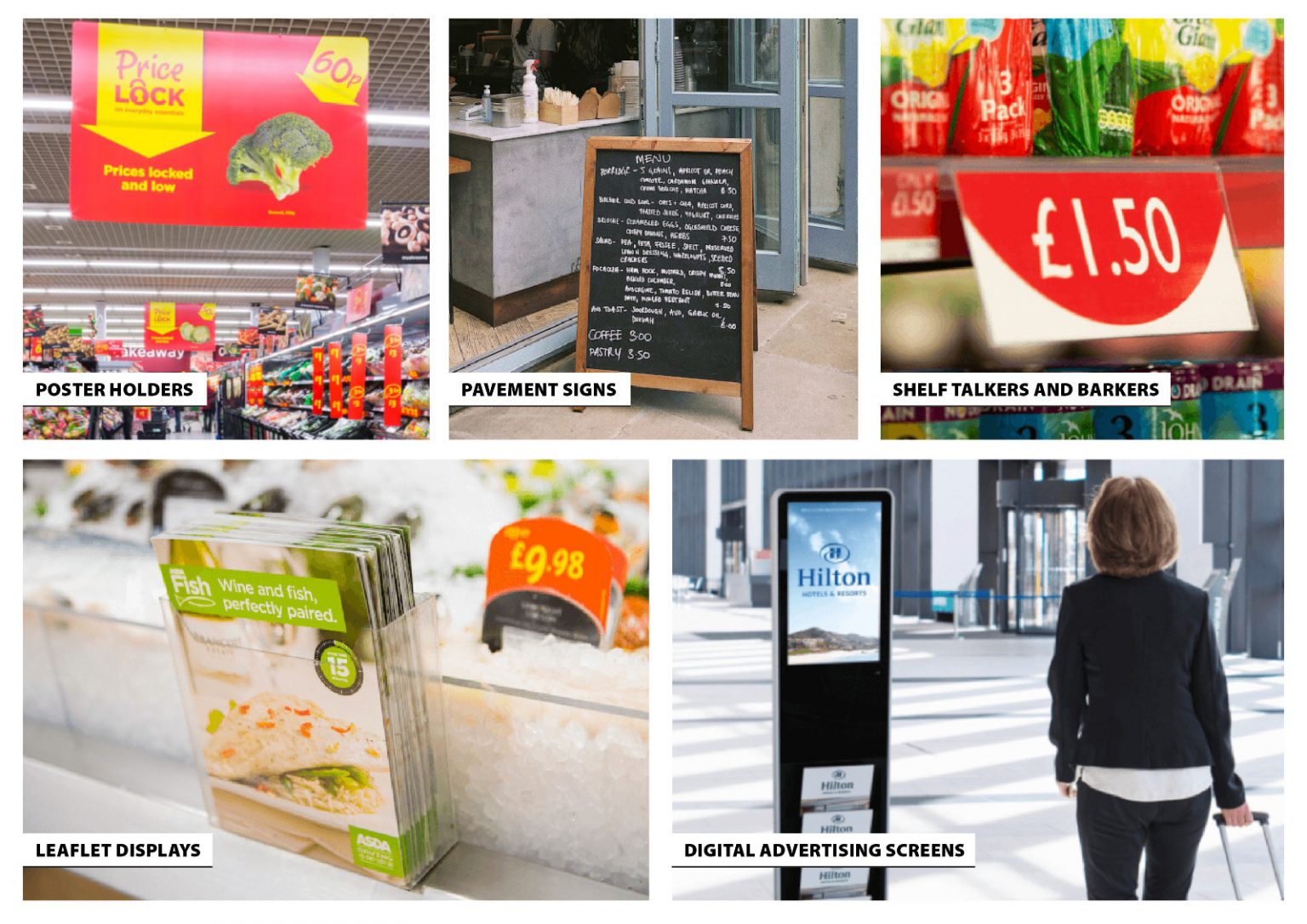 Point of Sales (PoS) advertising, Point of Purchase (PoP) or Point Of ...